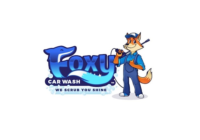 Design awesome foxy car wash logo by Jeanne_kemmer | Fiverr