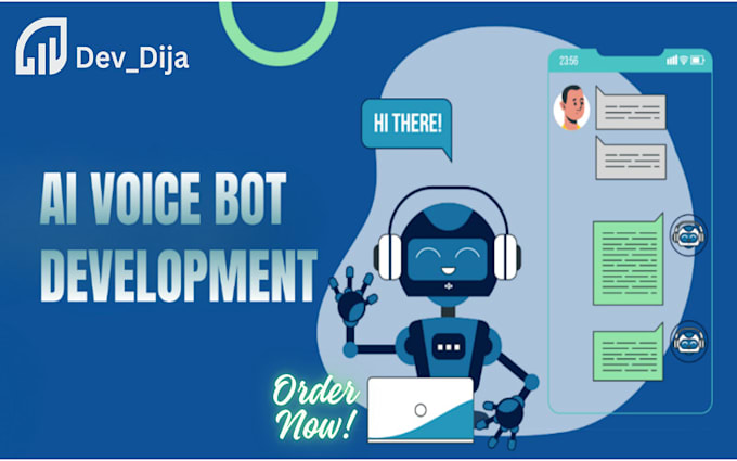 Develop ai voicebot, automated ai cold calling agents and chatgpt, ai phone bot by Myappbydija ...