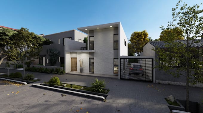 Sketchup 3d model into hd render, hall way design, renovate building, remodel 3d by Alagbadaa ...