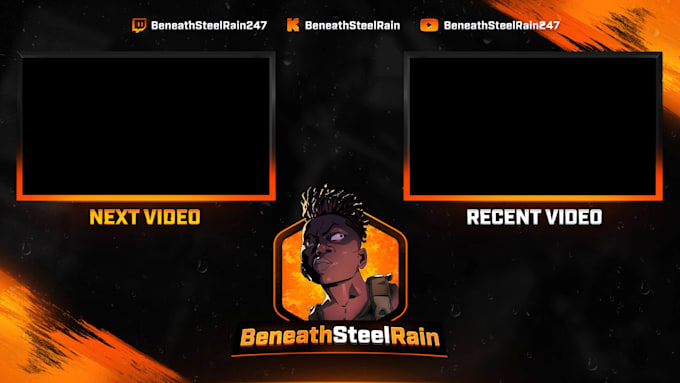 Design a custom youtube outro end card by Cstarkana | Fiverr