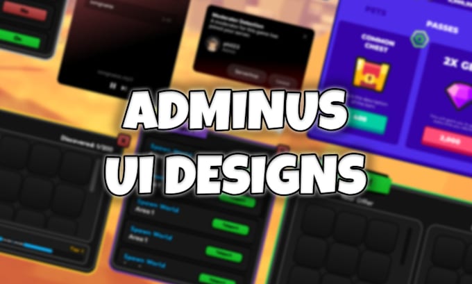 Design high quality roblox ui for your game by Flerci42 | Fiverr