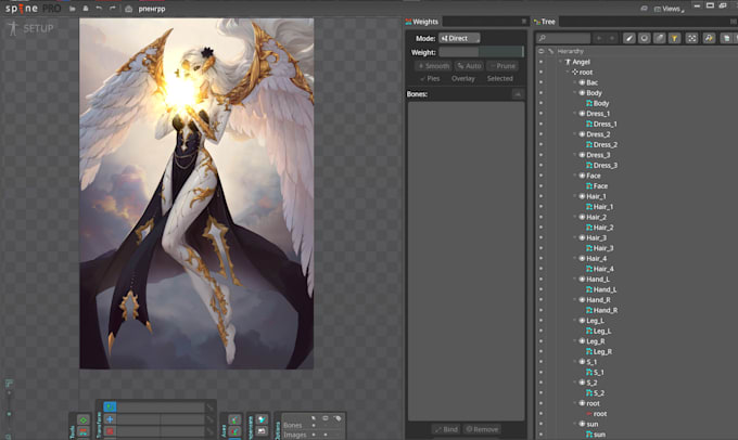 Create smooth animation in spine for 2d games by Taty_yanu | Fiverr