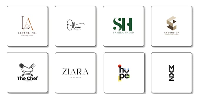 Create a clean, minimal typography, text logo design by Javeriaanwar ...