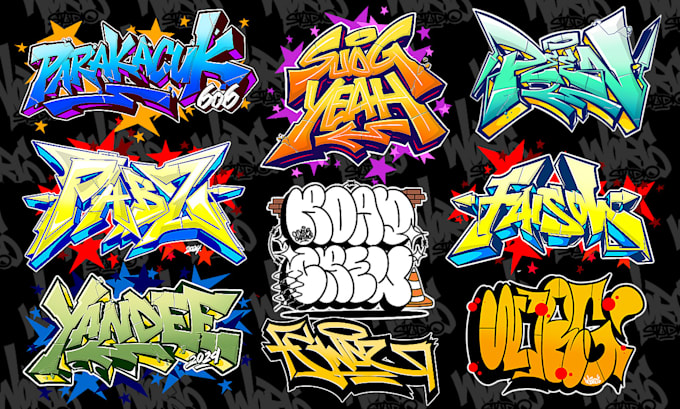 Do cool graffiti, tagging, throw ups design by Worg_studio | Fiverr