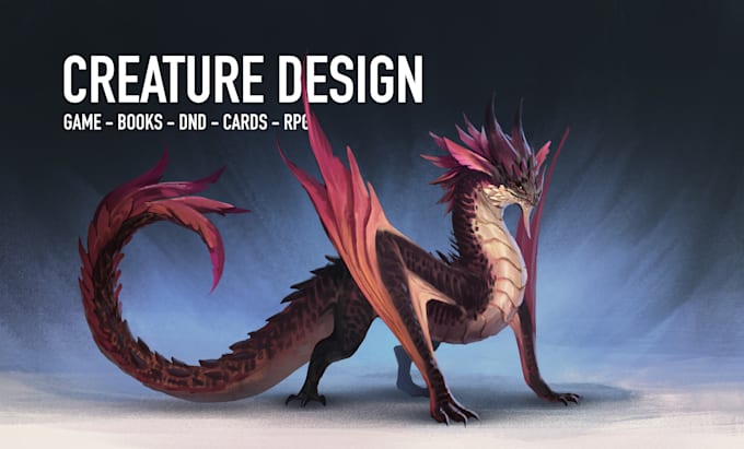Create original creature designs, concept art, illustration by Artnrgz ...