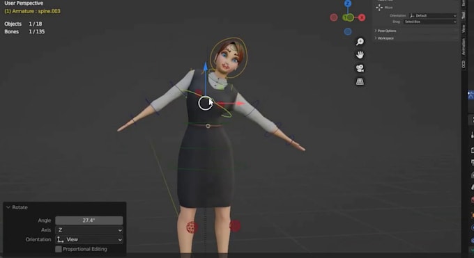 Rig in blender for ue5 animation,unity,roblox game,3d car rig,face ...