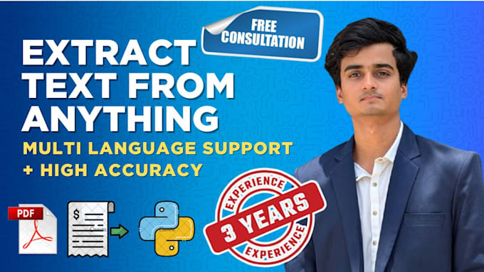 Extract Text From Images And Pdfs Using Ocr Python By Msalman Sarwar