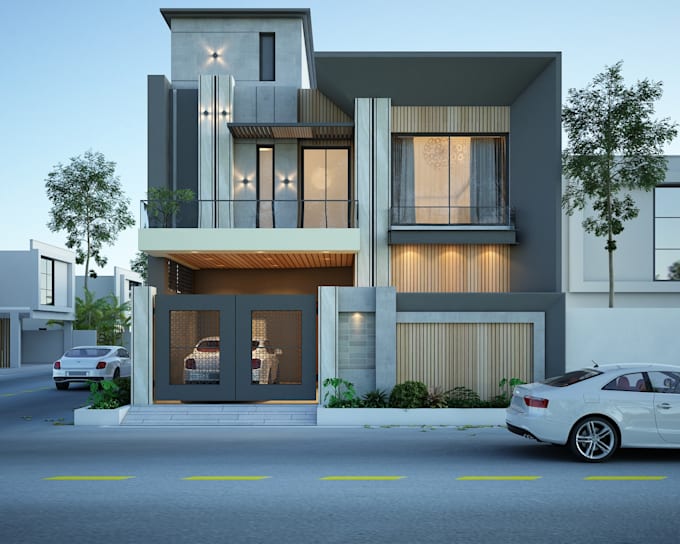 Draft architectural floor plans, elevations and sections in autocad by ...