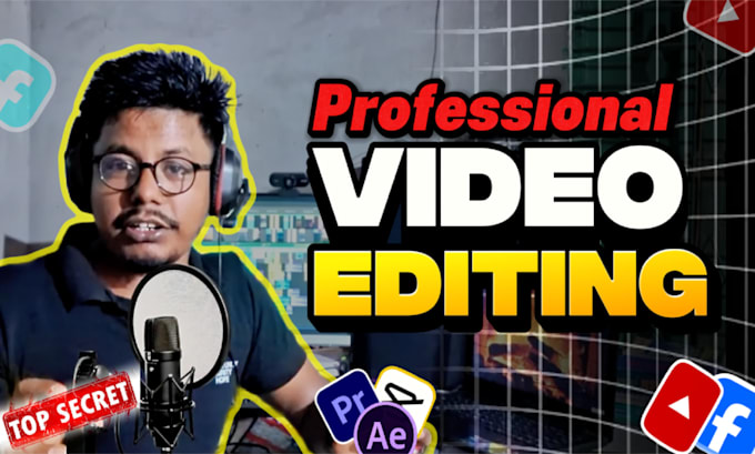 Be your youtube video editor for vlogs, shorts, and podcasts by Nazmulsh | Fiverr