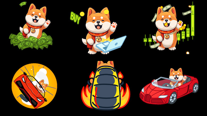 Create telegram sticker, emojis, buybot and gif for your crypto project ...