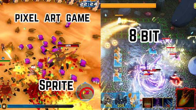Sviluppare giochi pixel art animazione 8 bit animazione sprite