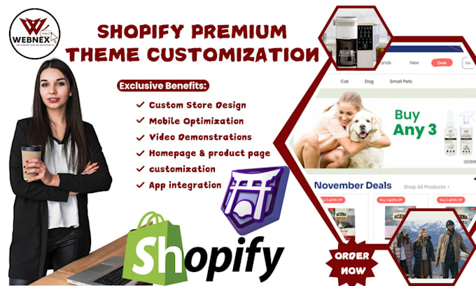 Do premium shopify theme customization, customize your store with ...