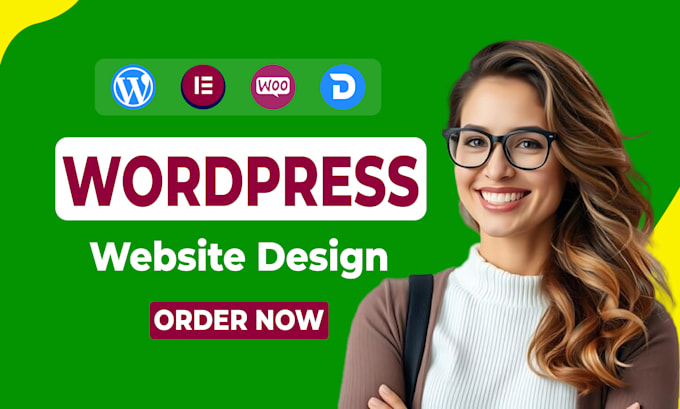 Build wordpress website, ecommerce website design, redesign website ...