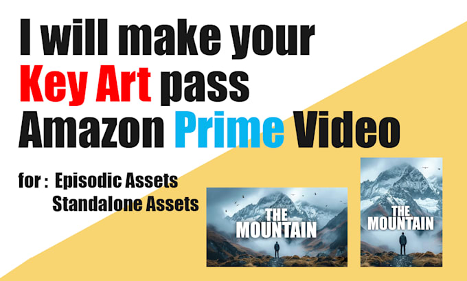 Make your film pass amazon prime video art work requirements by Webzues ...