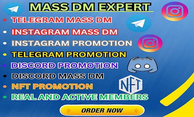 Discord mass dm, telegram mass dm, instagram mass dm, discord server ...