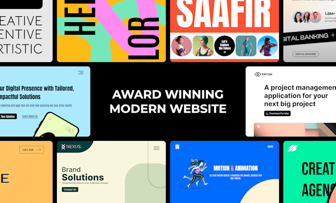 Design award winning, modern websites with gsap animations by ...