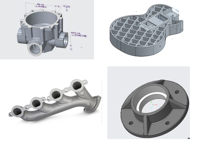 Convert 2d drawing into 3d model by Sanjeevrajput87 | Fiverr