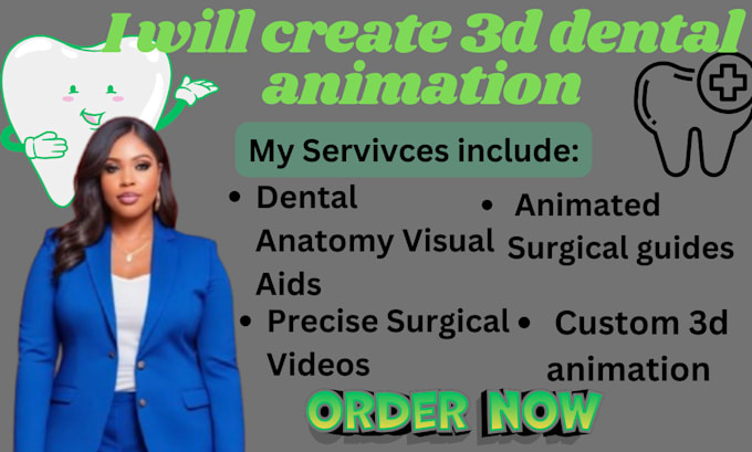 Create a step by step surgical procedure, 3d dental animation, health ...
