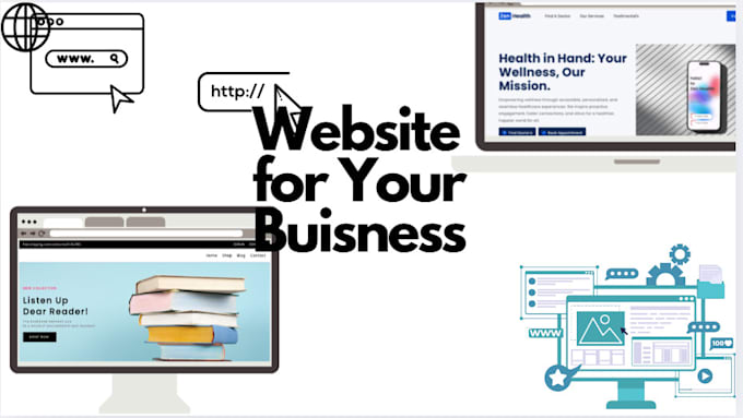Build responsive and attractive website for your buisness by Dishaaa_jain | Fiverr