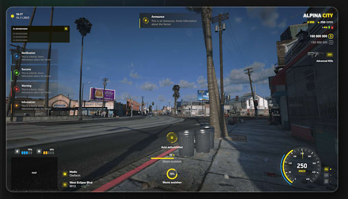 Fivem developer, fivem development, fivem edits, fixes, esx fivem server by Etherox | Fiverr
