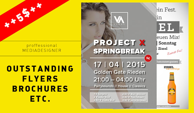 Do very outstanding flyers or brochures by Onemirtl | Fiverr