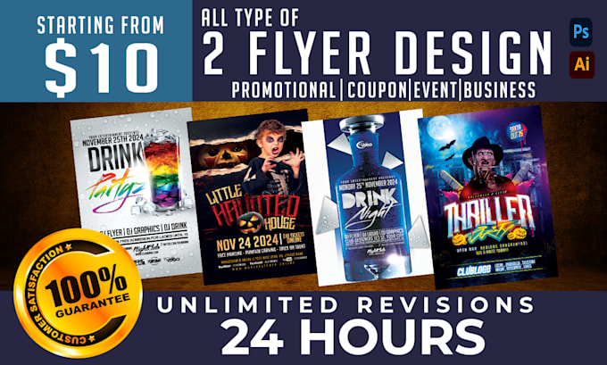 Custom flyer design for unique credit repair, clubs, tax and real ...