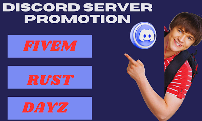 Discord server promotion game server fivem rust gaming discord server ...