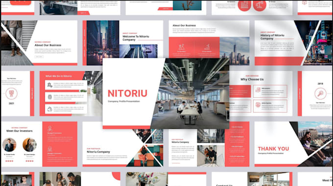 Professional powerpoint design, google slides creation, and investor ...