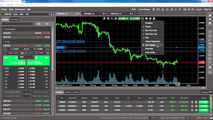 Code automated trading bot for ctrader, quantower, ninjatrader, mt4 and ... Code automated trading bot for ctrader, quantower, ninjatrader, mt4 and ...