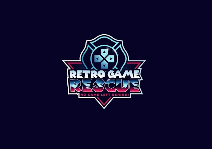 Design retro video game store logo by Anitas_kiles | Fiverr