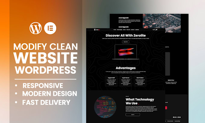 Modify the wordpress website by Ridwanart | Fiverr