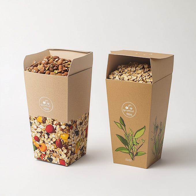 Draw a unique product packaging design and label design by Paetrilmore ...