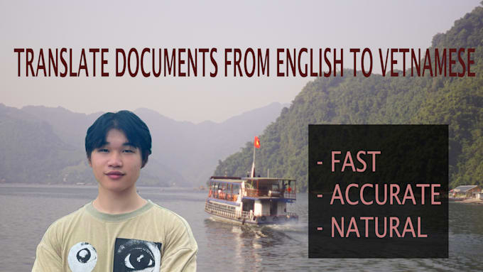 Translate your document manually from english to vietnamese by ...