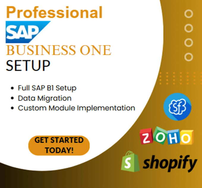 Provide full sap b1 implementation and customization services by Murtazaimran15 | Fiverr