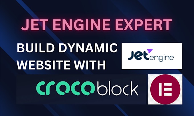 Build a dynamic website with crocoblock, elementor, jet engine, acf by ...