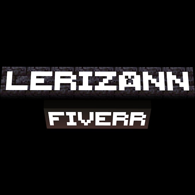 Minecraft logo minecraft title added within 24 hours by Lerizan | Fiverr