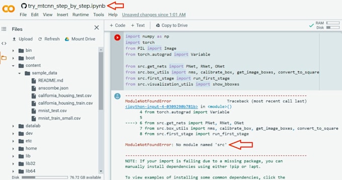Do reinforcement learning ,deep learning and google collab projects and task by Janib_je | Fiverr