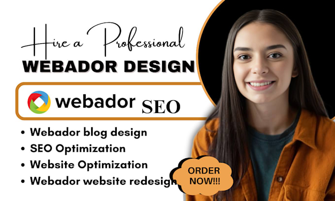Design, redesign or migrate webador website, webador redesign, webador ...