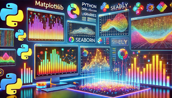 Do data visualization using python, pandas, matplotlib, seaborn, plotly ...