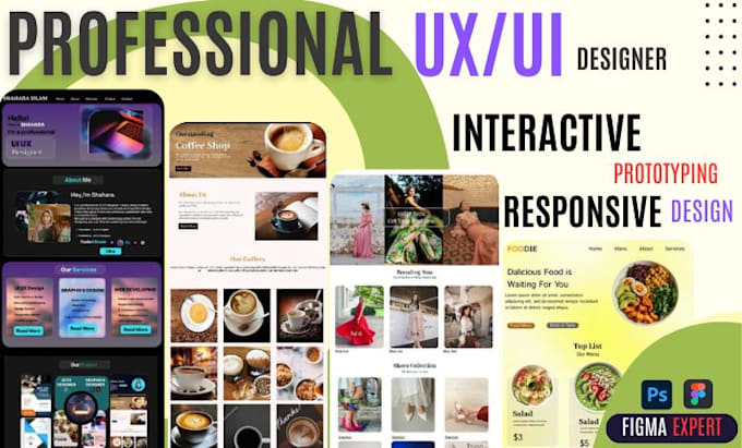 Create beautiful and responsive websites with custom ui design in figma ...