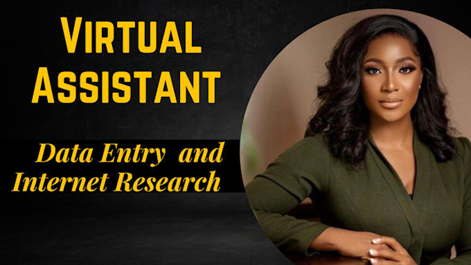 Professional virtual assistant for data entry and research by Gracey_wryt | Fiverr