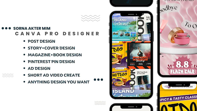 Creative canva pro designer stunning graphics for your needs by ...