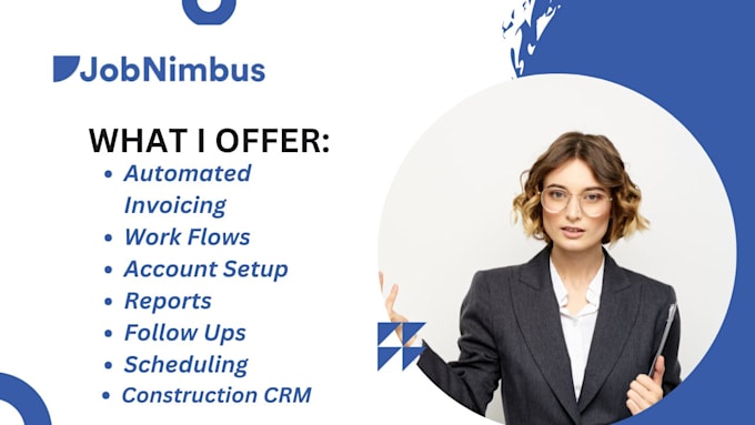 Setup jobnimbus scheduling followups automated invoicing construction crm boards by Reedahp | Fiverr