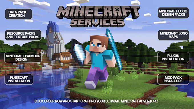 Make high quality minecraft data pack for you by Buendia01n | Fiverr