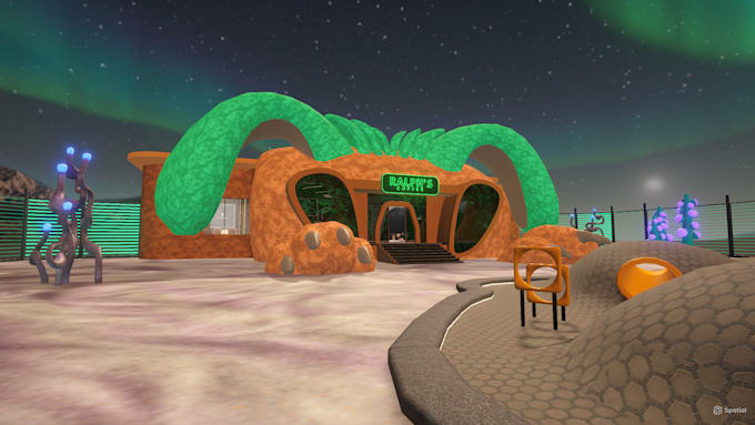 Create 3d environment, spatial io space, vrchat rooms and metaverse ...