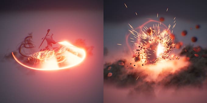 Create unreal engine vfx in niagara particle systems, unreal engine game vfx by Dan_loveth | Fiverr