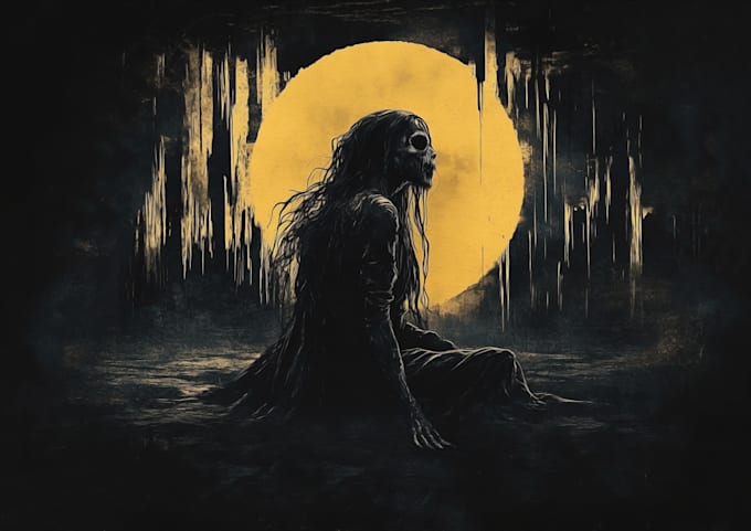 Do detailed horror dark art metal album cover illustration by Fgarita ...