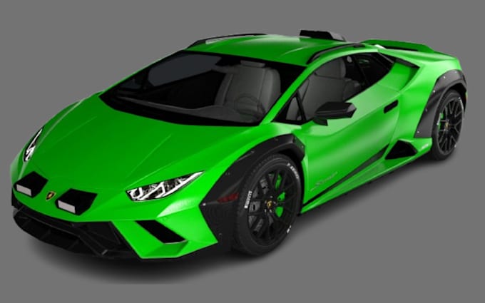 3d car modeling 3d cad rendering topology for 3d animation and stl 3d ...