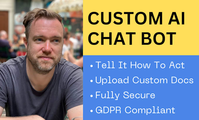 Create a custom ai chatbot by Niico100 | Fiverr