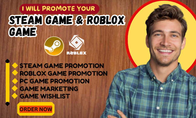 Steam game promotion, roblox online pc game marketing to boost steam ...
